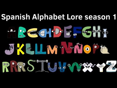 Spanish Alphabet Lore Season 1 Full Youtube