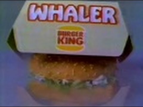 Burger King The Return Of The Whaler Commercial 1983 Youtube