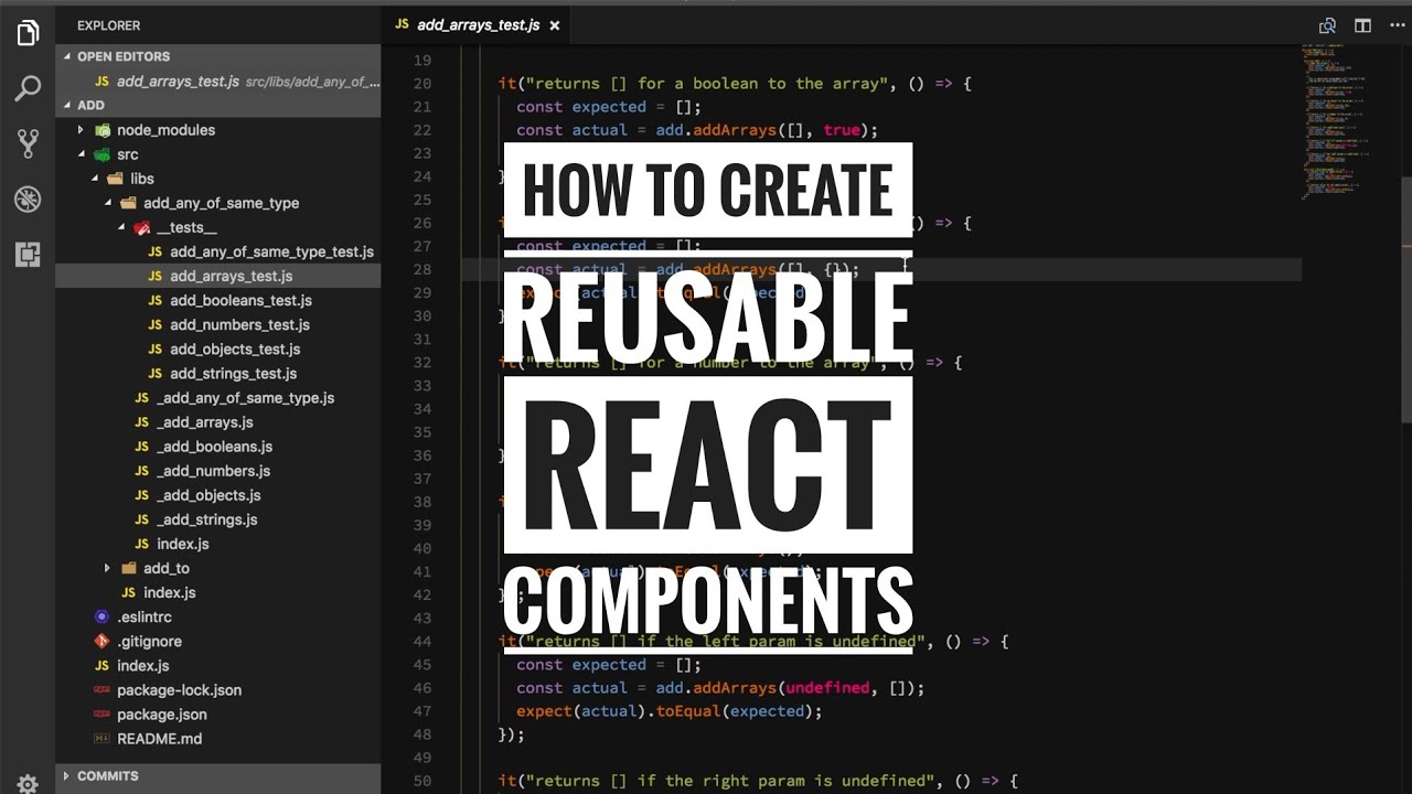 How To Create Reusable React Components Youtube