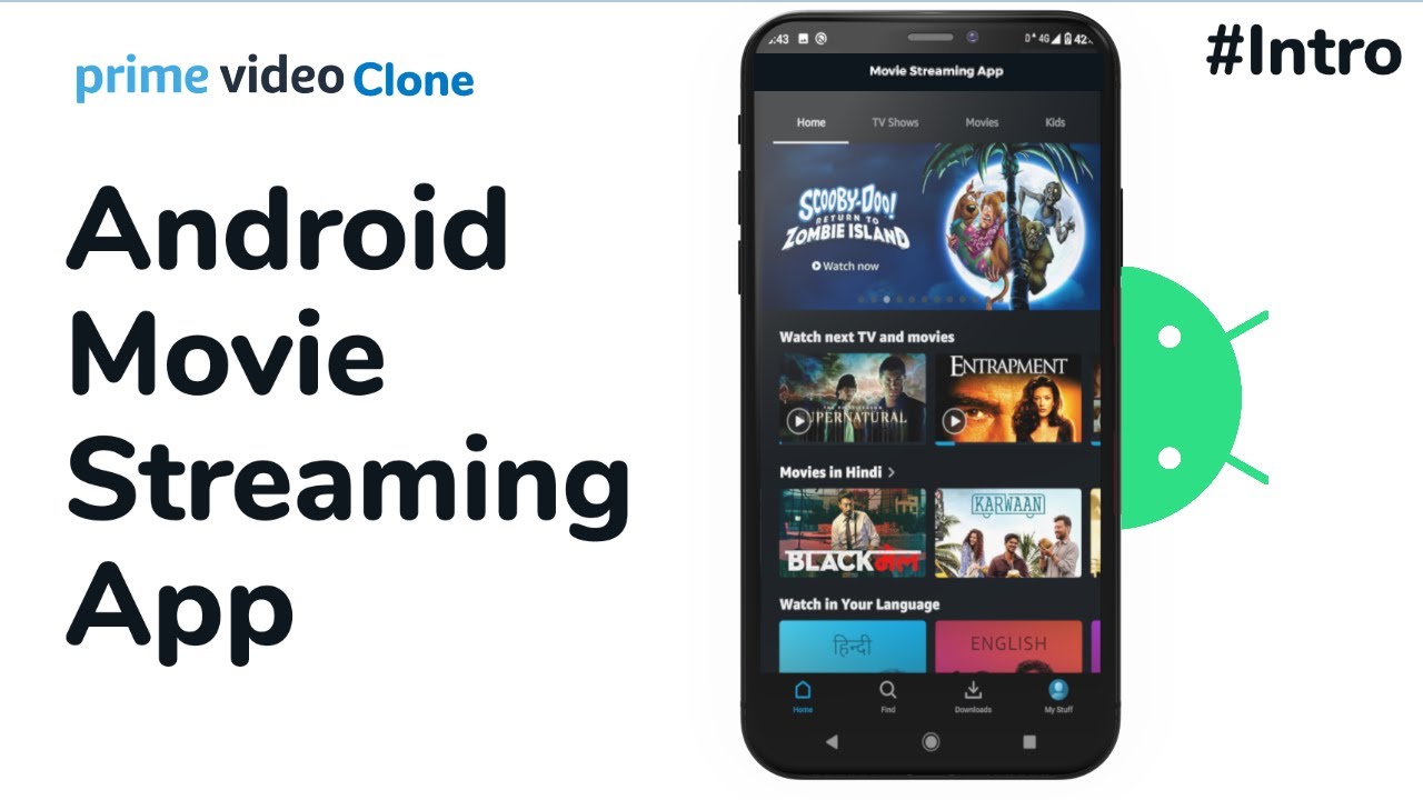 Movie Streaming App Introduction Android Studio Tutorial Youtube