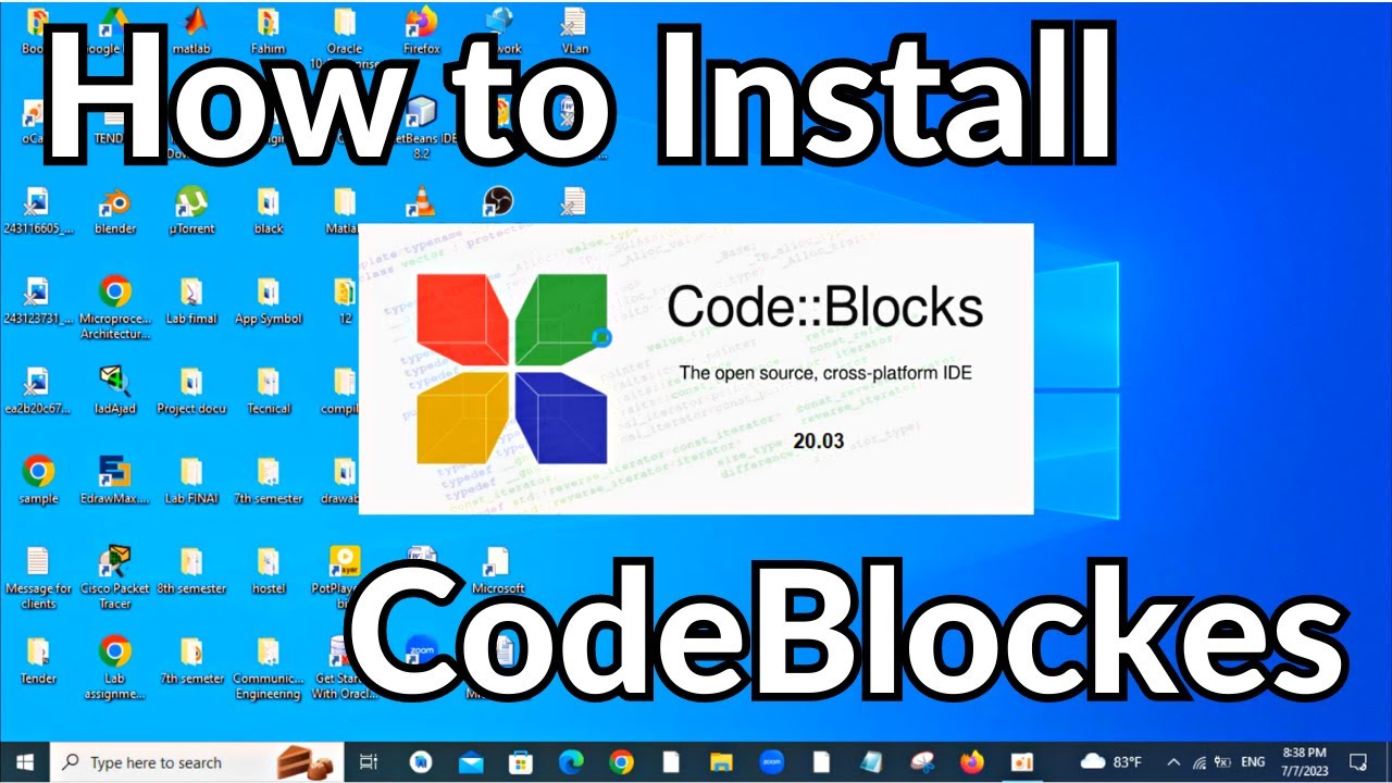 How To Install Codeblocks On Windows 10 11 Codeblocks Ide
