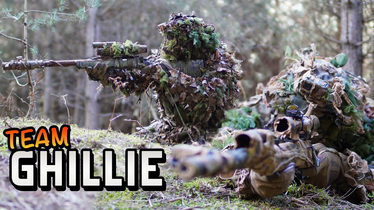 Watch These Ghillie Suit Snipers Use Teamwork To Destroy Their