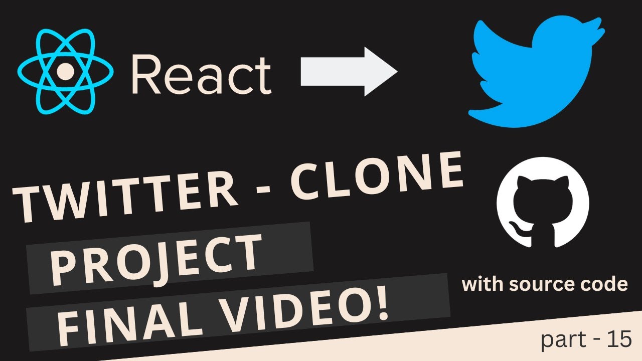 Twitter Clone Using React Final 15 Youtube