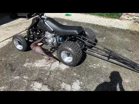Lt500 Quadzilla Drag Bike Banshee Killer Youtube