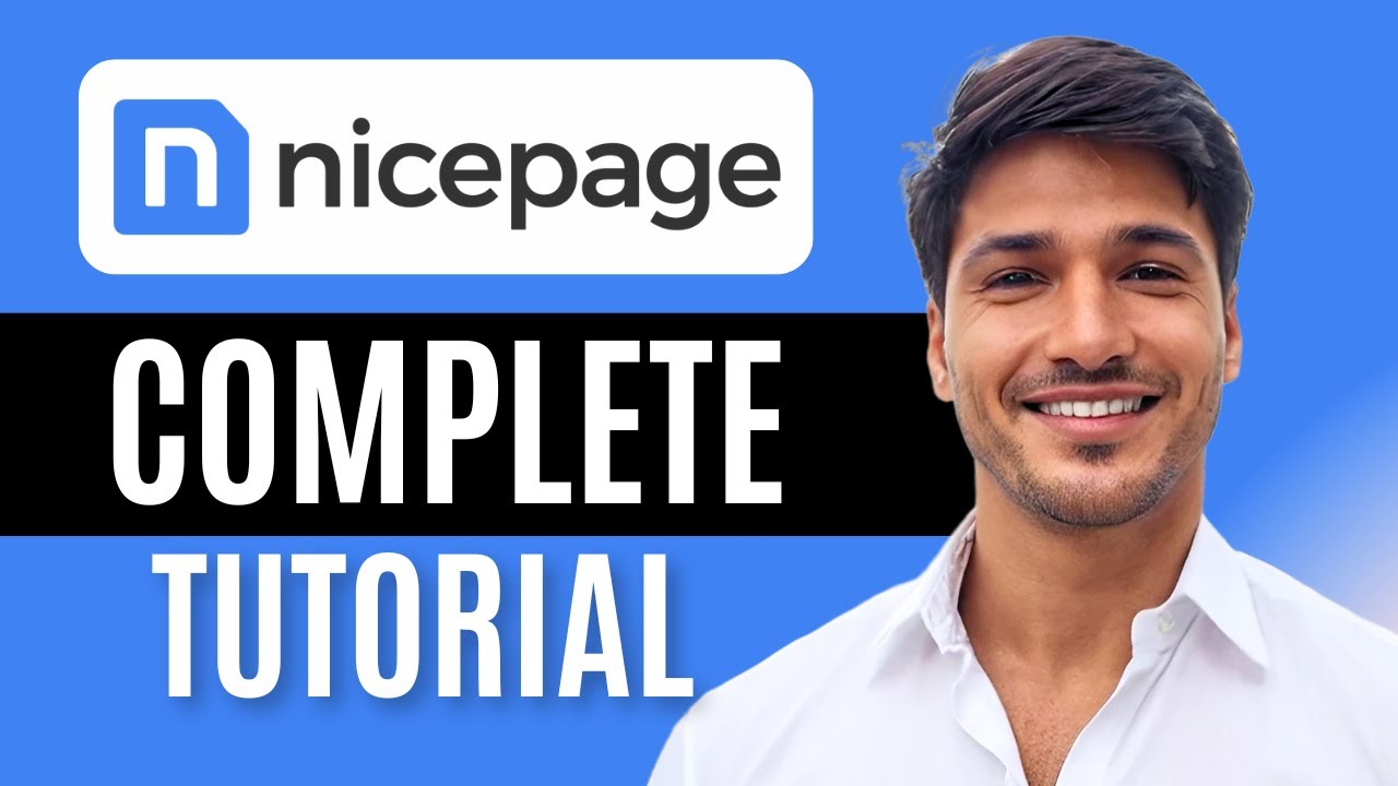 How To Create A Simple Website Using Nicepage 2025 Nicepage Tutorial