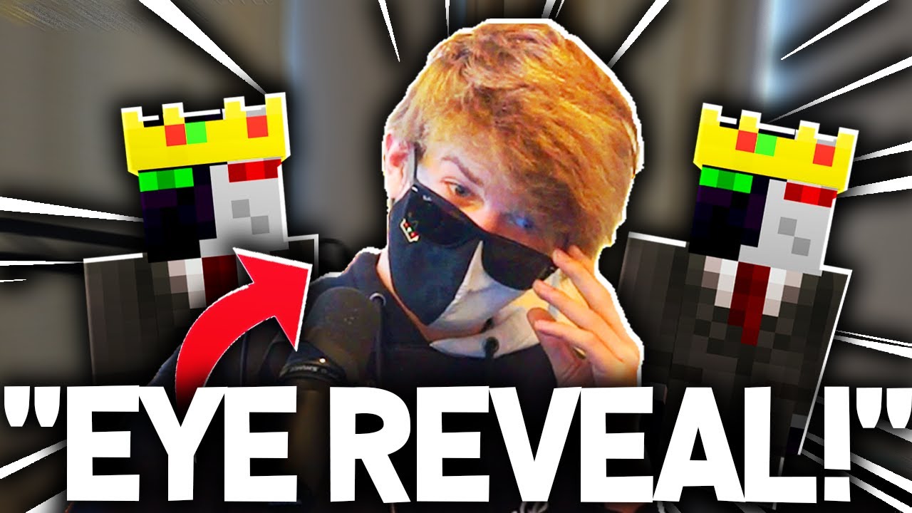 Ranboo Almost Reveals His Entire Face Eye Reveal Youtube