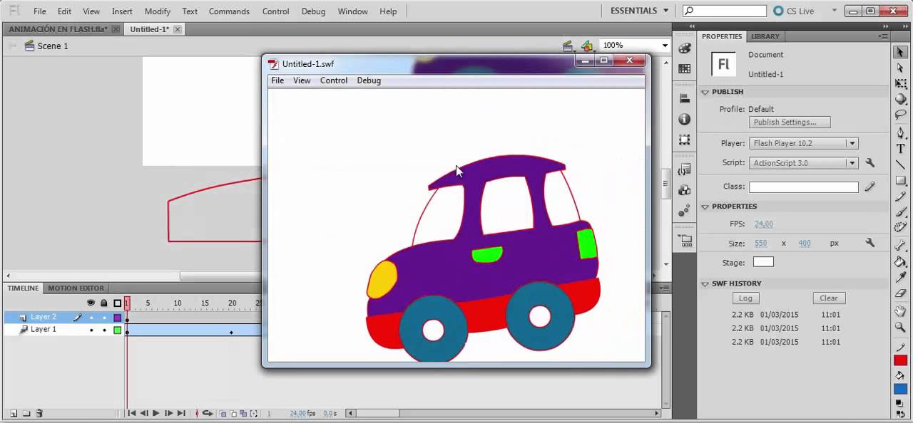 Tutorial Animación En Java Youtube