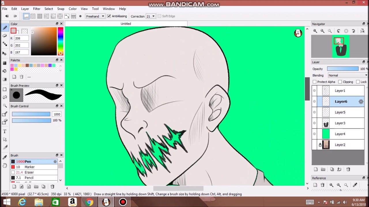 The Slenderman Speedpaint Dance With The Devil Breaking Benjamin