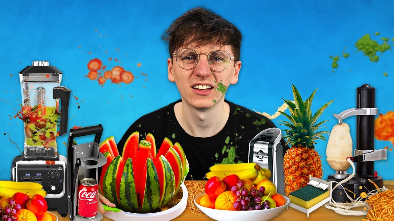 I Tested The Craziest Kitchen Gadgets Youtube