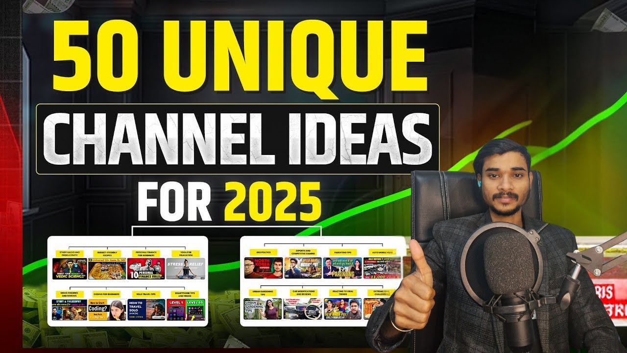 Top 50 Channel Ideas 2025 Viral Channel Ideas For 2025