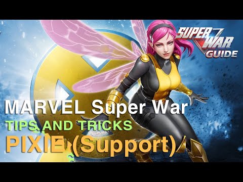 Marvel Super War New Hero Pixie Support Gameplay Tips Tricks