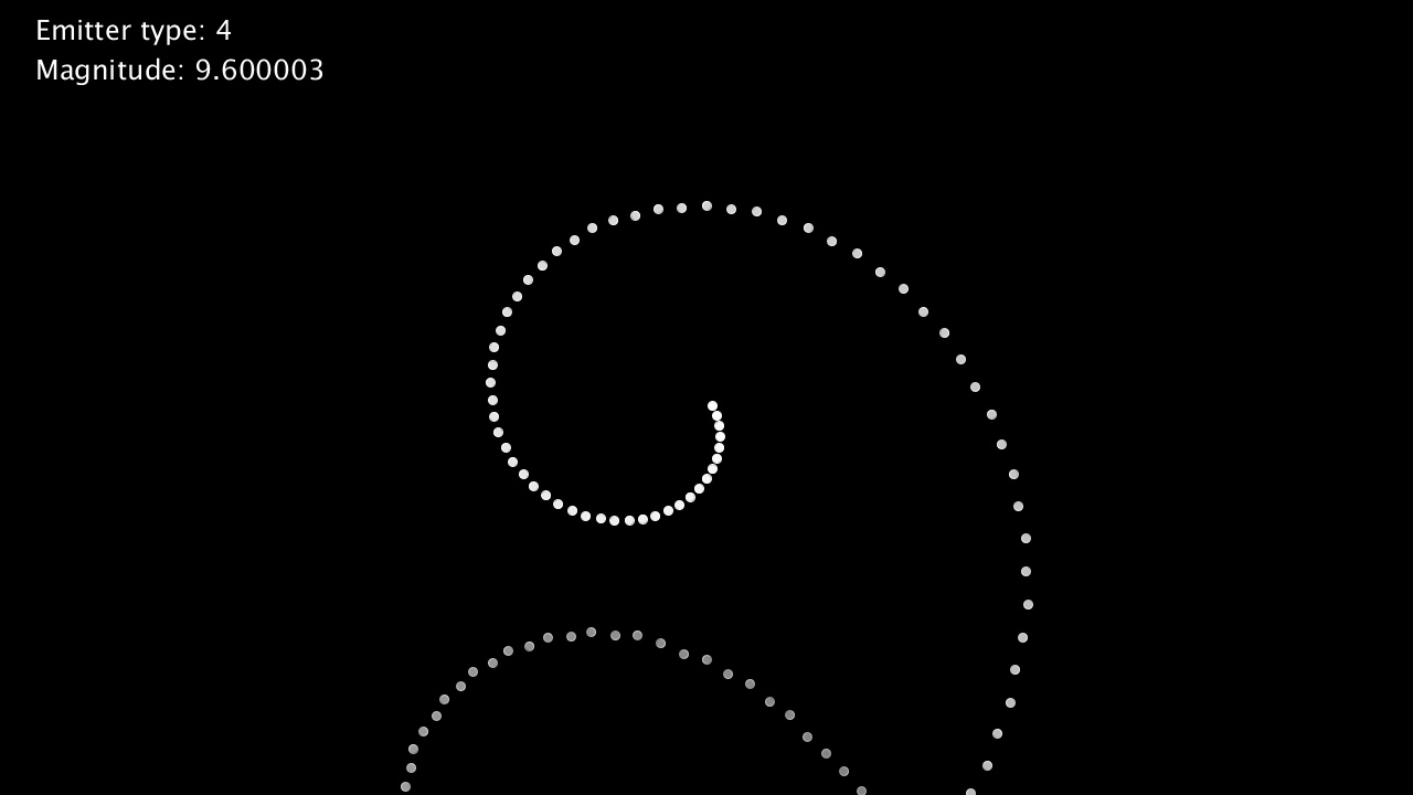 Simple Particle Emitter Processing Youtube