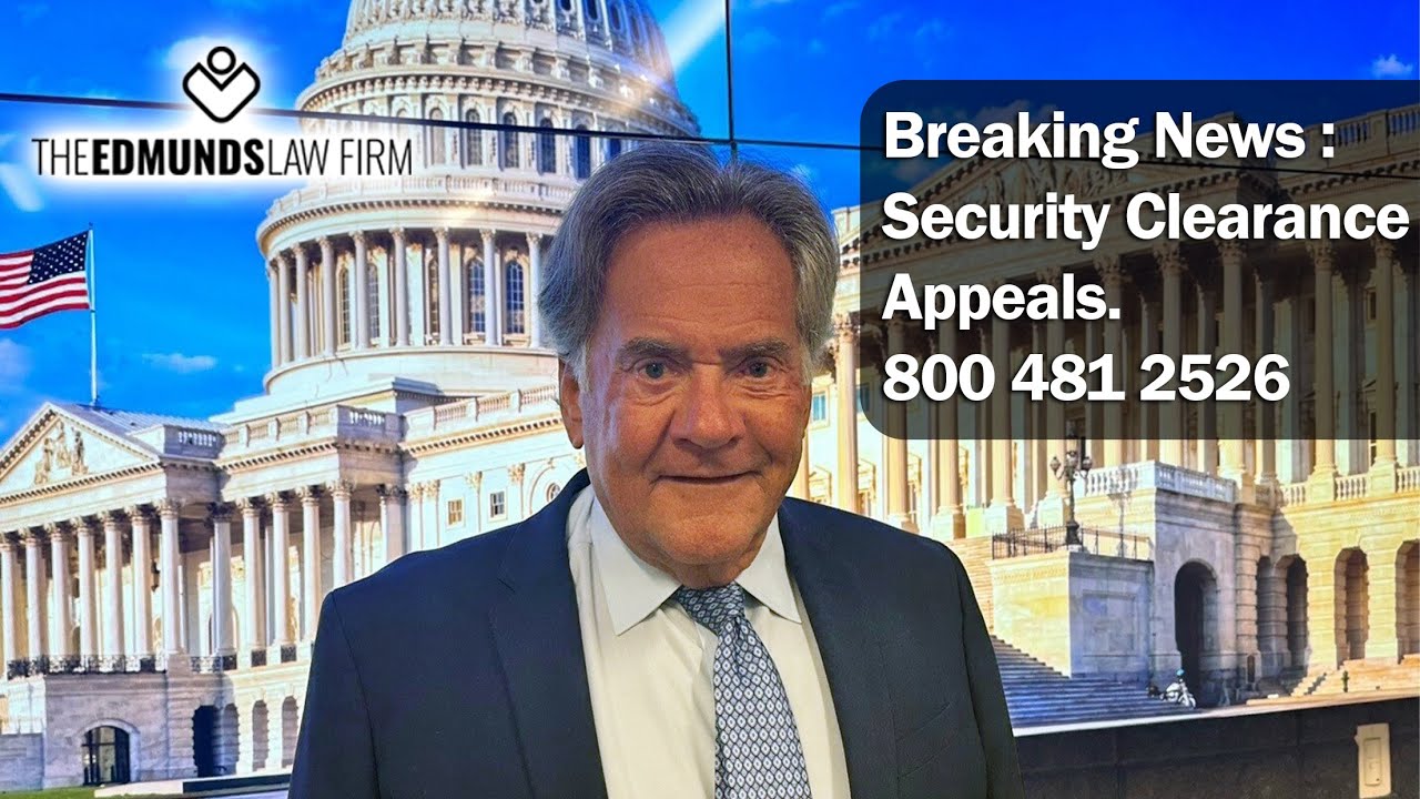 Breaking News Security Clearance Appeals 800 481 2526 Youtube
