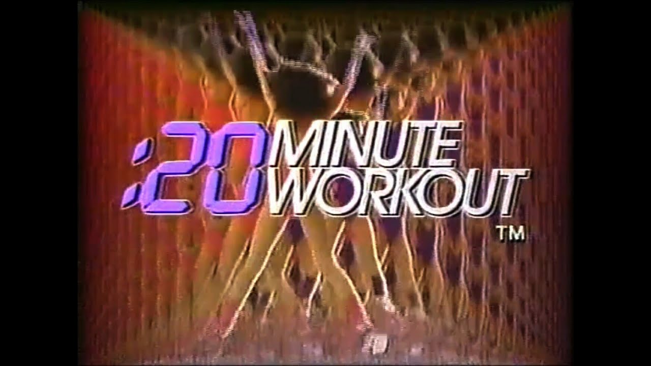 The 20 Minute Workout Tv Show From 1983 Courtesy Of Wptf Tv28 Youtube