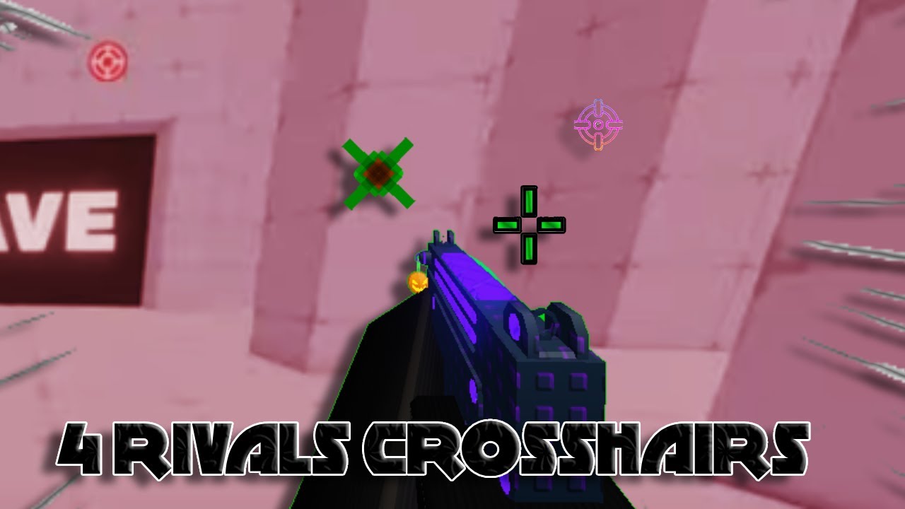 4 Random Rivals Crosshairs That Ive Used Roblox Youtube