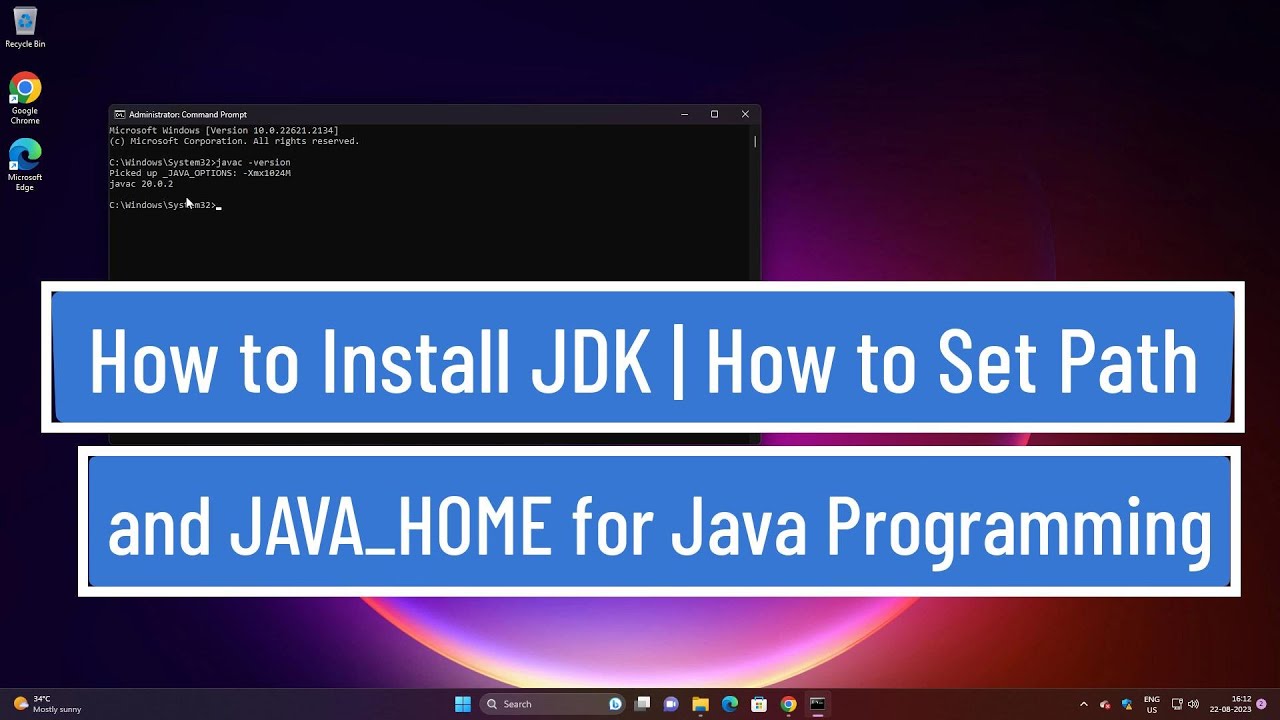How To Install Java Development Kit Jdk How To Set Path And Java