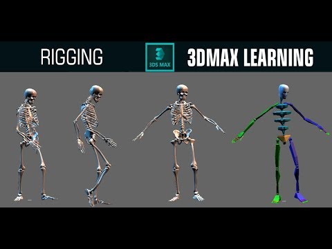 Easy Rigging Skeleton With Biped In 3d Max Youtube
