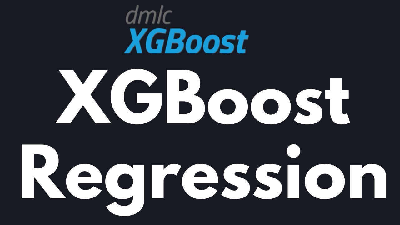Xgboost Regression Algorithm In Machine Learning Python Xgboost