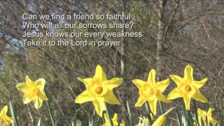 What A Friend We Have In Jesus Chords Chordu