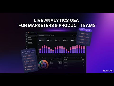 Live Analytics Q A For Marketers Product Teams Ask As Anything