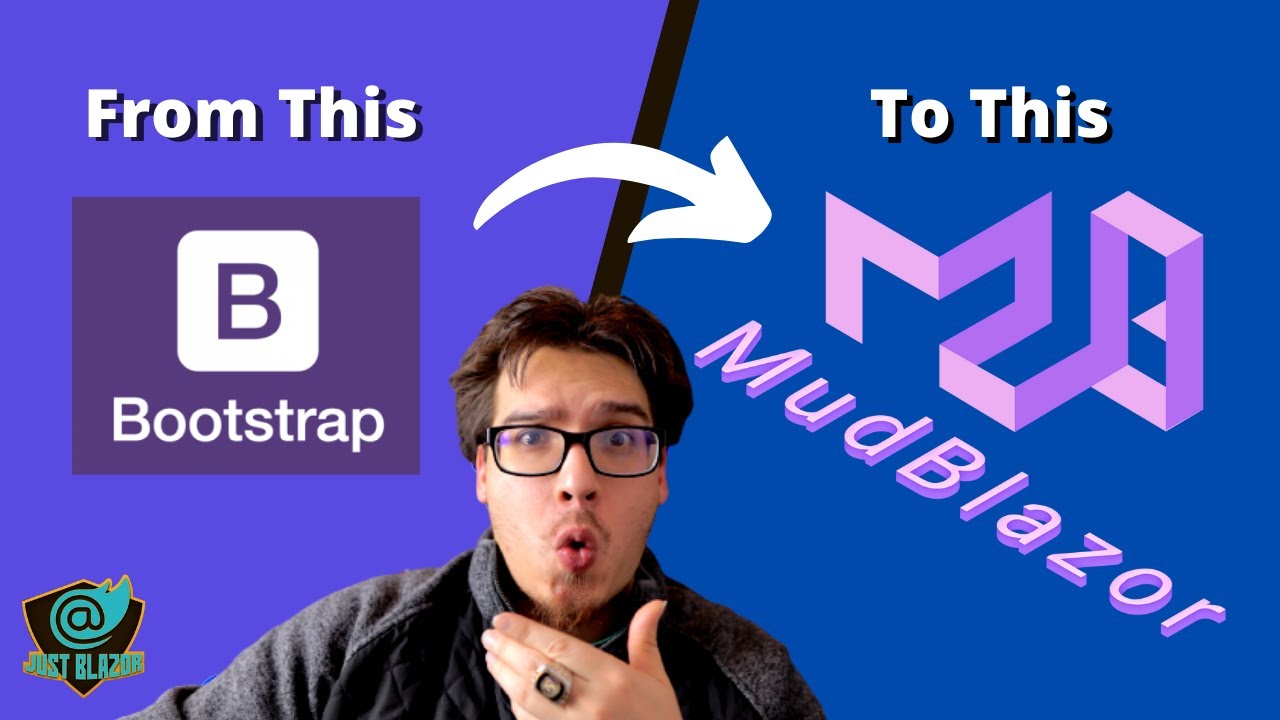Turning Bootstrap Ui Into Mudblazor No Components Needed Youtube