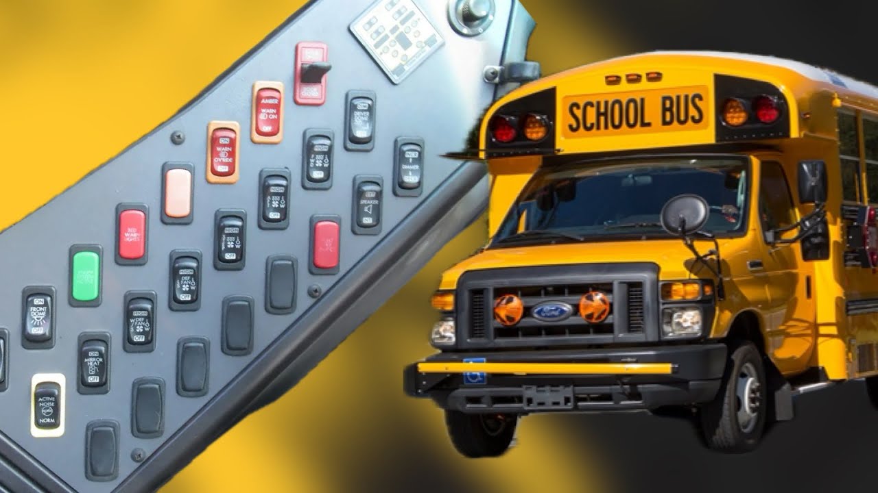 What Do These Switches Do On This Brand New School Bus Youtube
