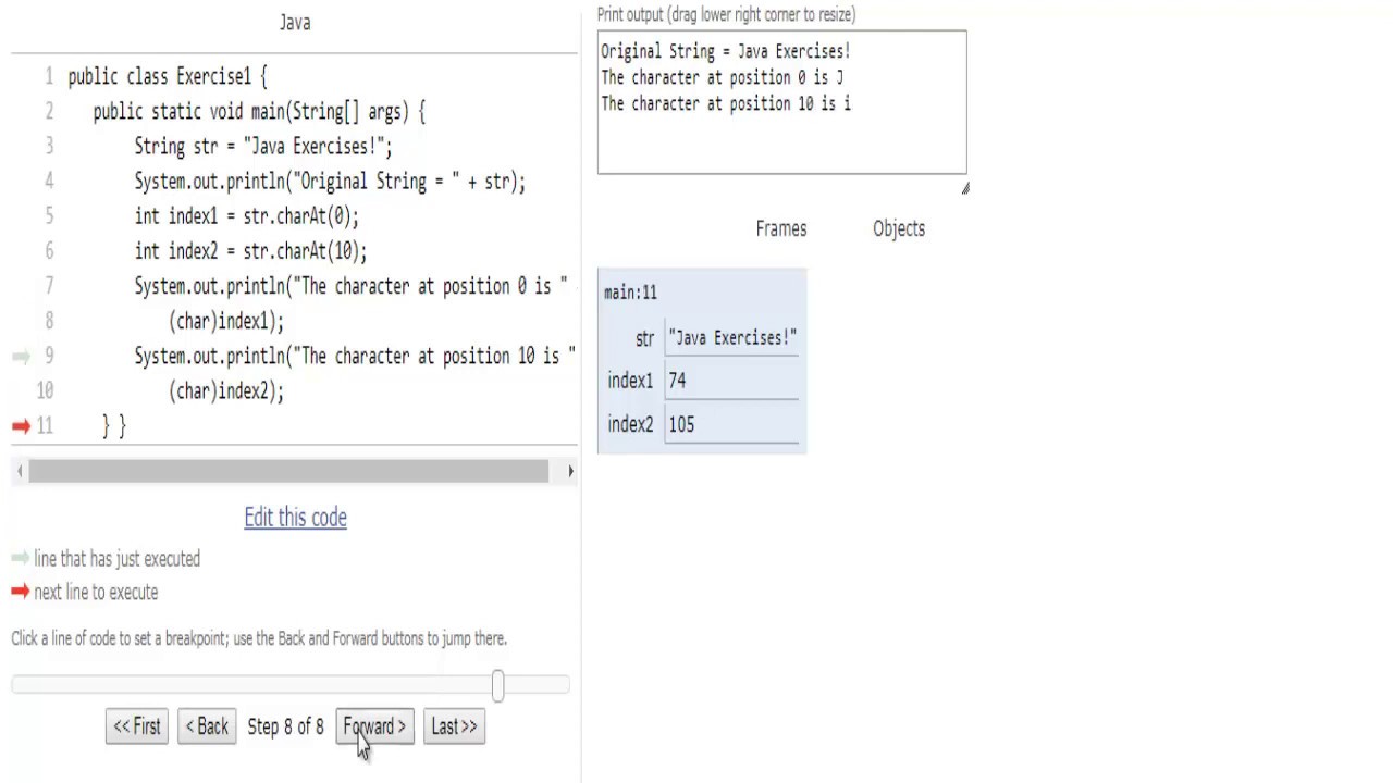 W3resource Java String Exercise 1 Youtube