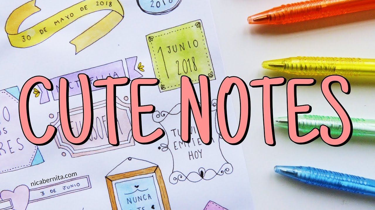 Cute Notes рџћё Titles Headers Banners рџ љ Cool Ways To Write Titles