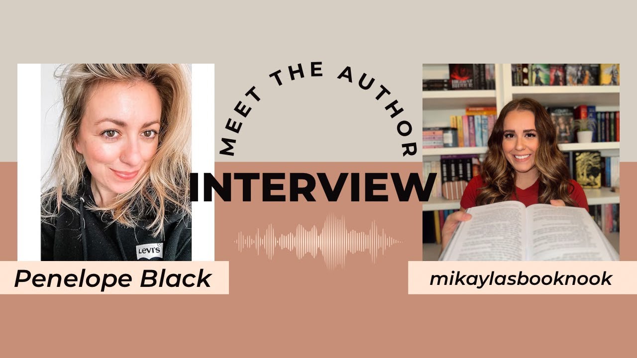 Meet The Author Penelope Black Youtube