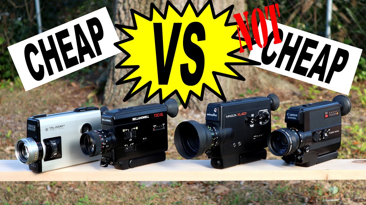 Cheap Vs Expensive Super 8 Cameras Can You Tell The Difference