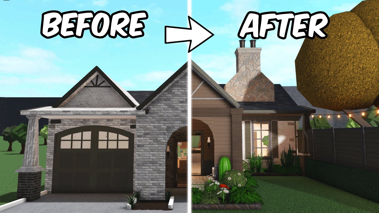 Renovating My Subscribers House In Bloxburg Youtube