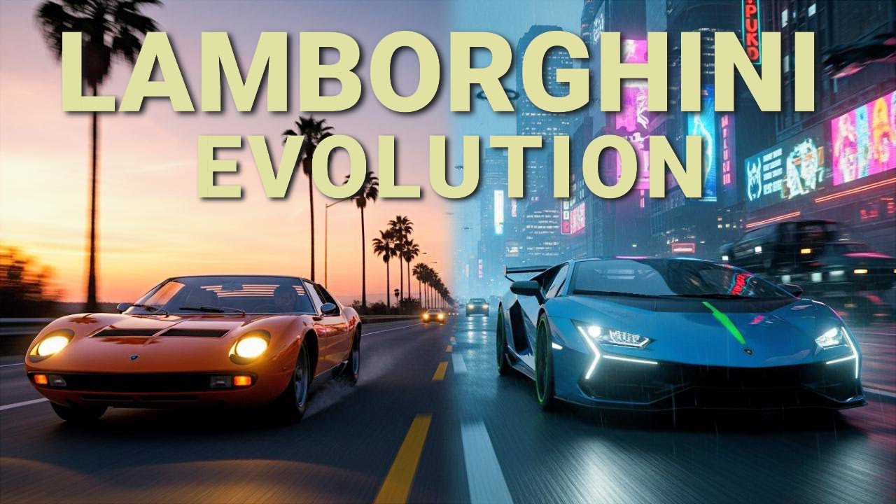 60 Years Of Lamborghini Evolution рџљђ From 350 Gt To Revuelto Youtube