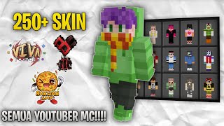 Skin Pack Youtuber Minecraft Lengkap 250 Skin Minecraft Skin Pack ...