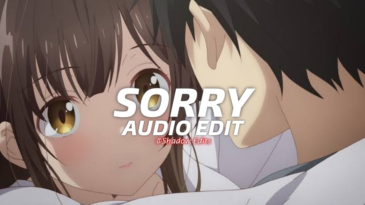 Sorry Justin Bieber Edit Audio Youtube Music