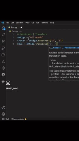 Maketrans E Translate Em Python Shorts Programação Python