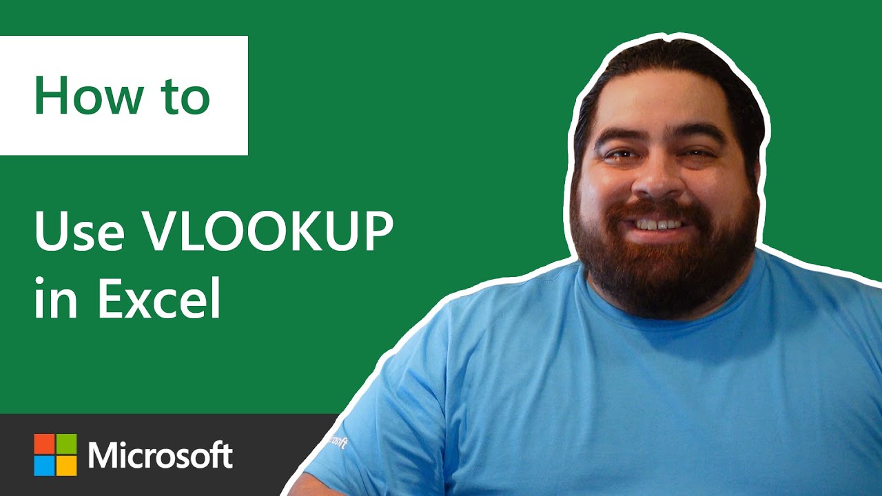 How To Use Vlookup In Microsoft Excel Youtube