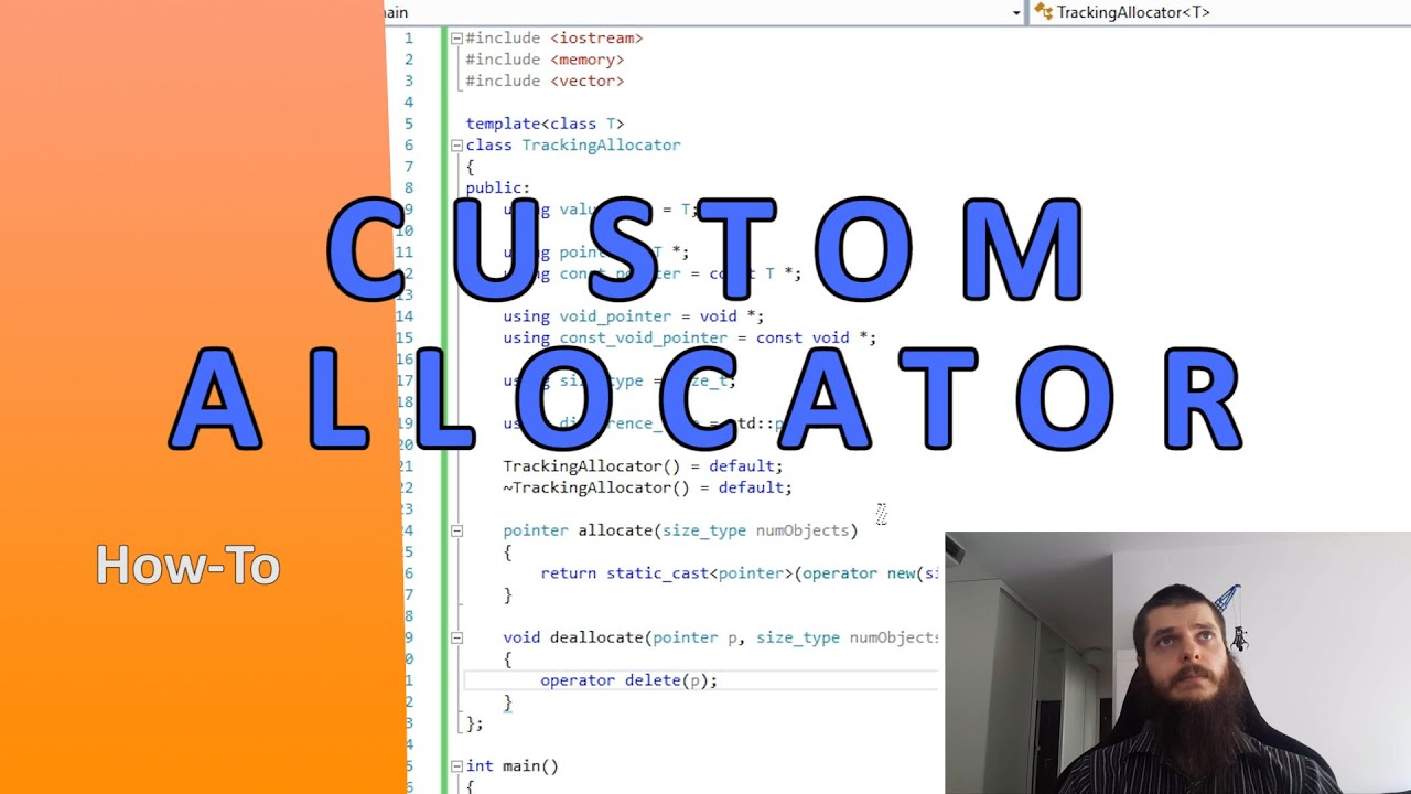 Custom Allocator Tutorial How To Youtube