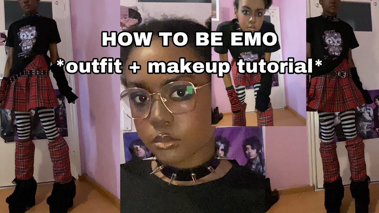 Grwm Emo Scene Kid Transformation Youtube