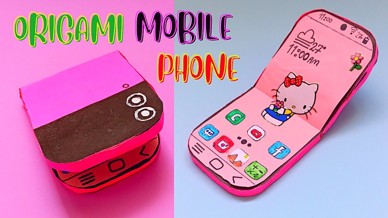 How To Make An Origami Phone