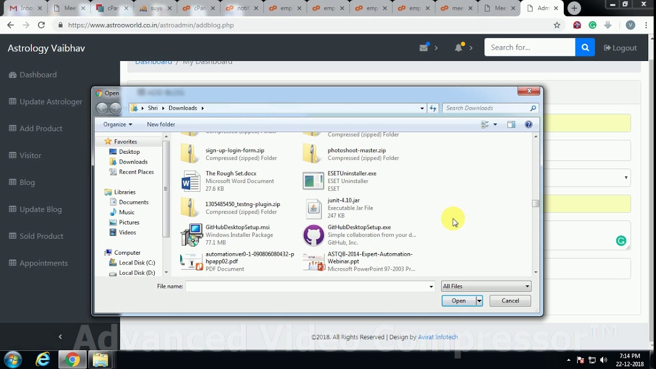 Admin Panel Use Youtube