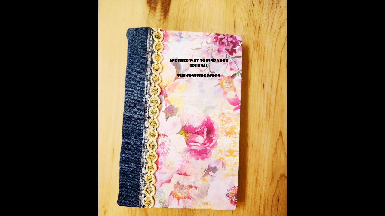 A Book Binding Tutorial Part 1 Youtube