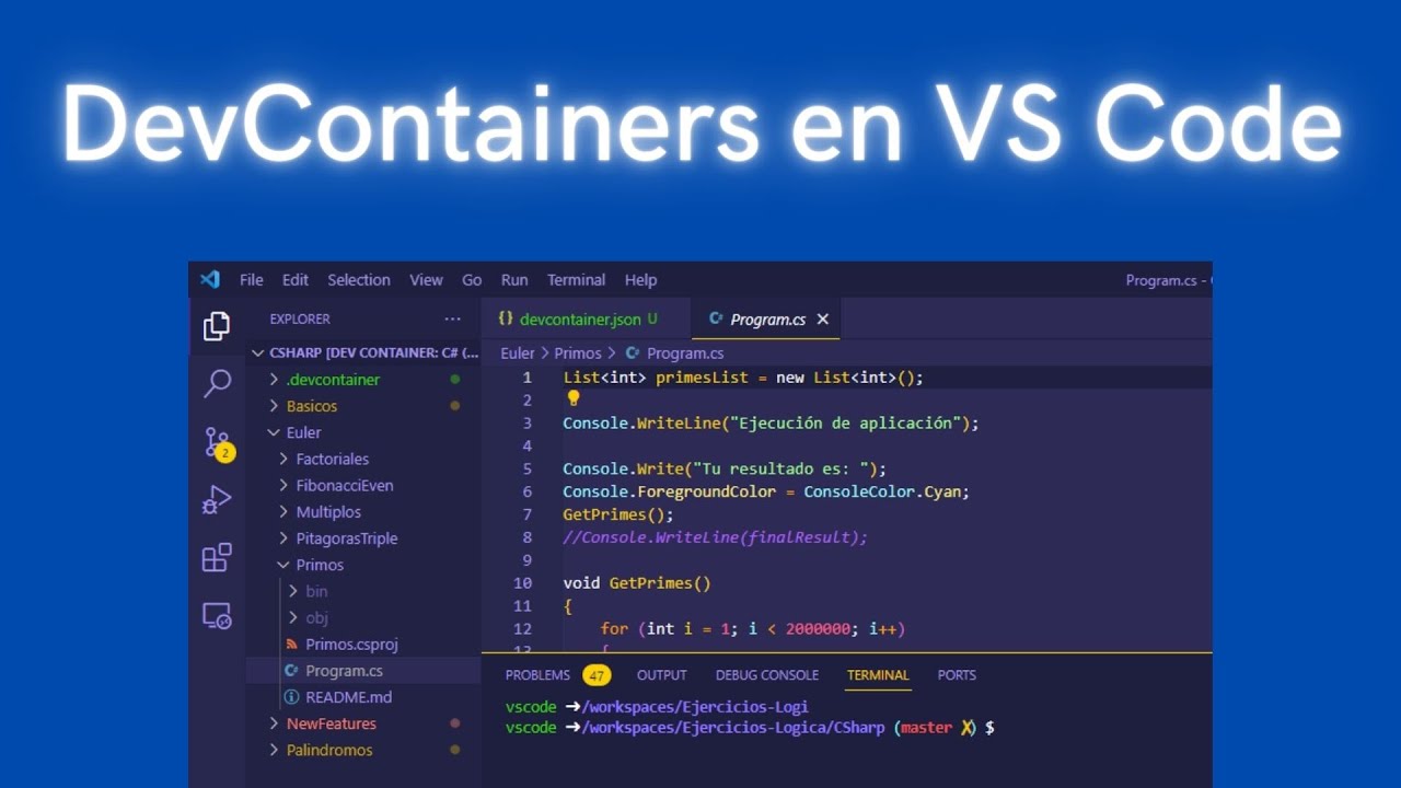 Aprende A Usar Los Devcontainers En Vs Code Youtube