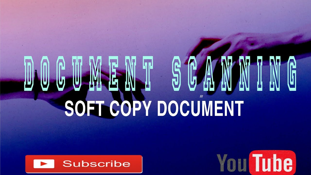Document Scanning Tutorial Youtube