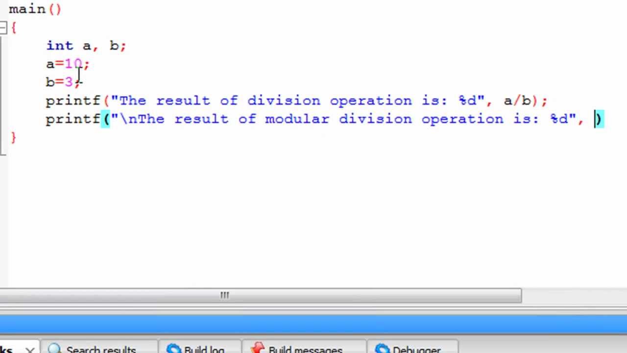 Dividing Floats In C At Eden Mandalis Blog
