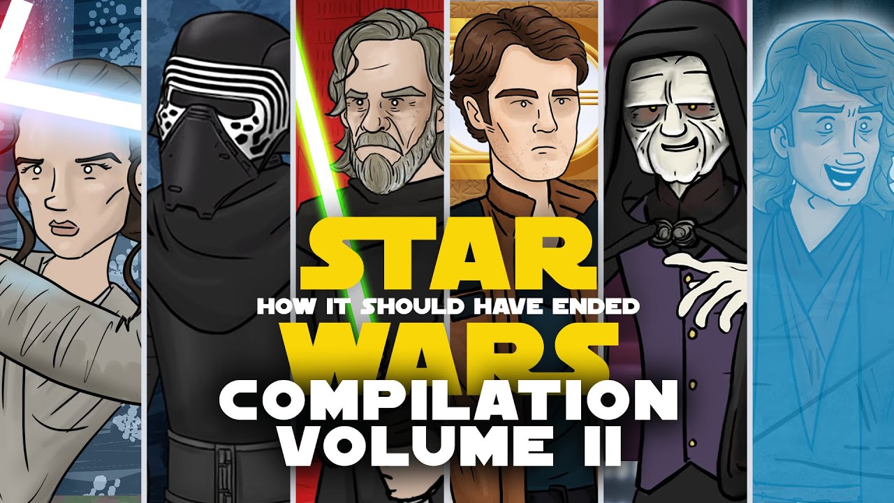 Star Wars Hishe Cartoon Compilation Volume Two Youtube