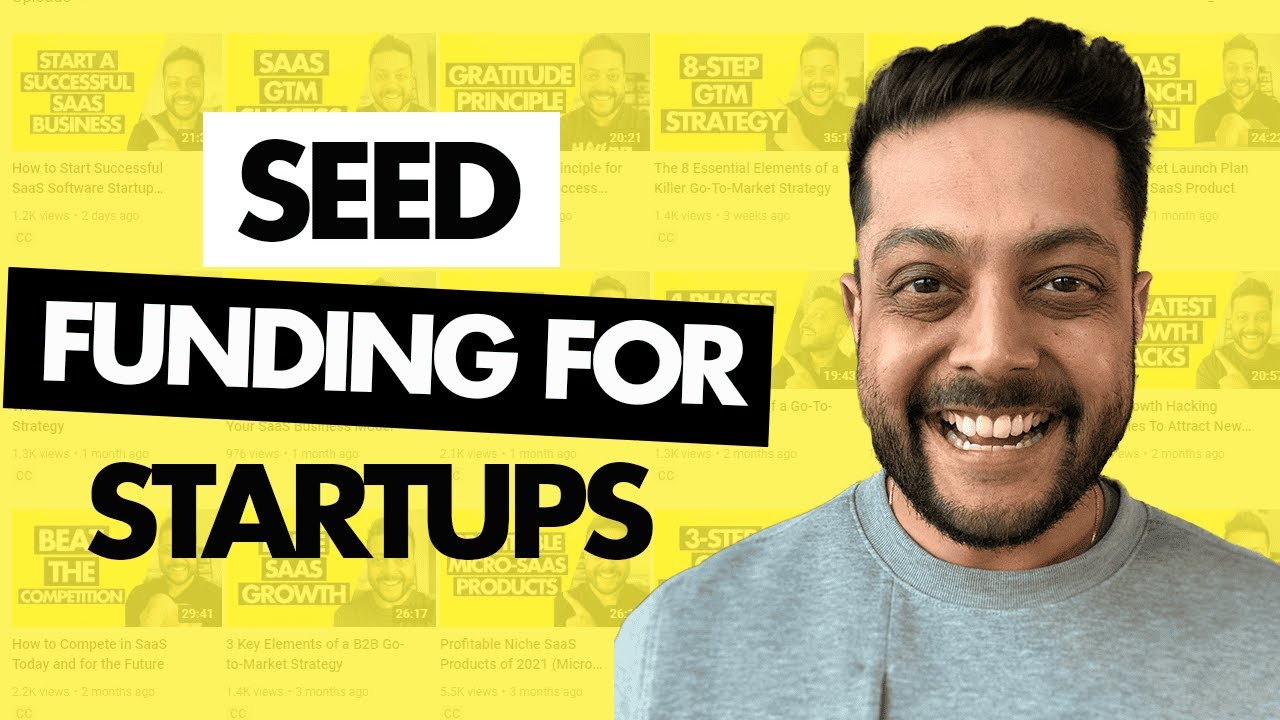 Seed Funding How To Raise Venture Capital Startups 101 Youtube