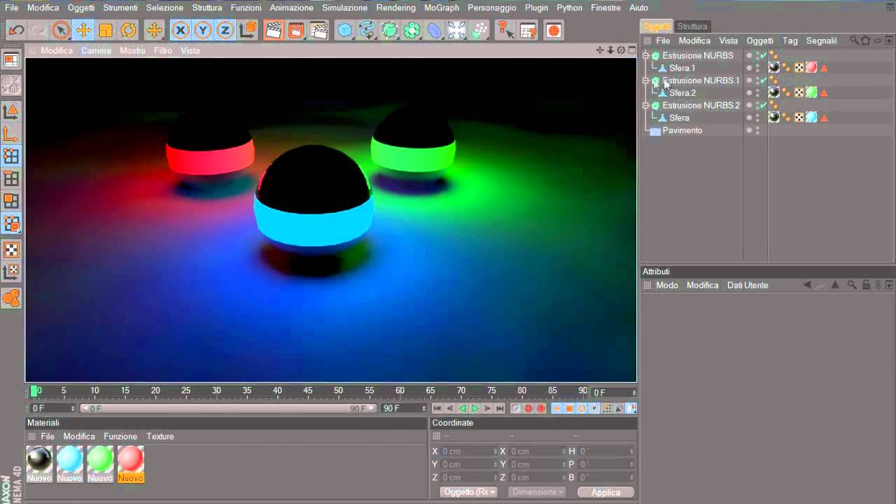 Cinema 4d Speed Art N 4 The Fluorescent Balls Zippergraphics