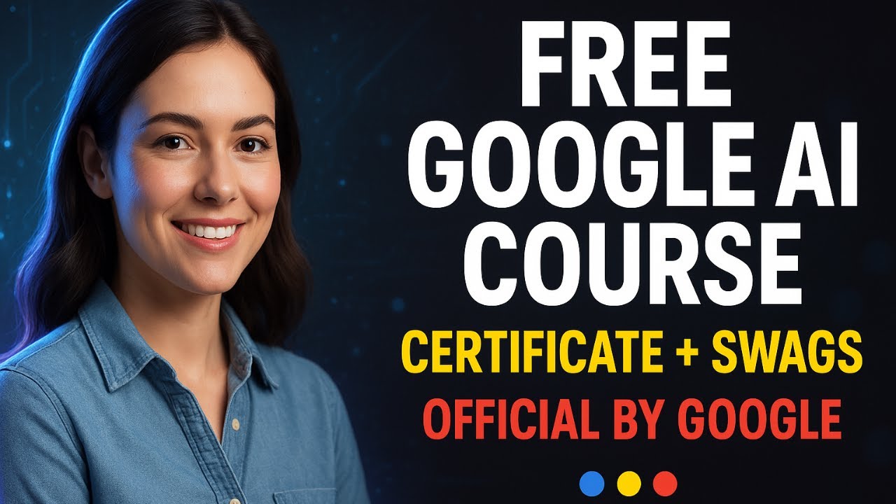 Google Launches Free Ai Course With Certificate Swags Youtube