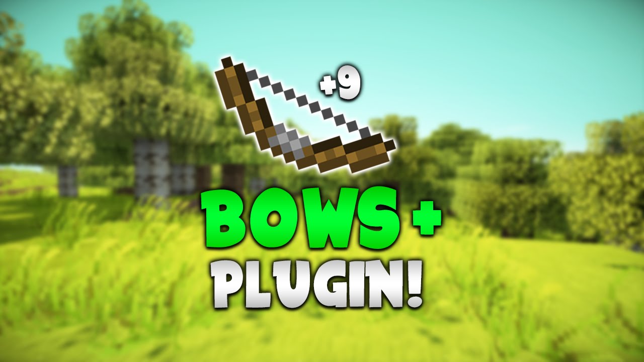 Bows Minecraft Plugin Tutorial Youtube