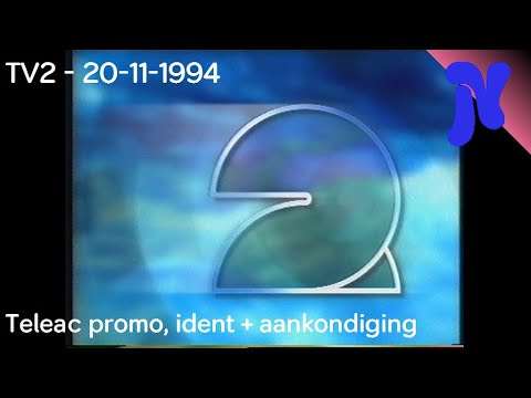 Tv2 Teleac Promo Ident Met Aankondiging 20 11 1994 Youtube